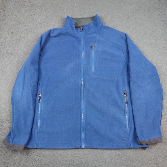 Rei Co-Op | Jackets & Coats | Rei Fleece Thermal Jacket Mens 2xl Blue ...